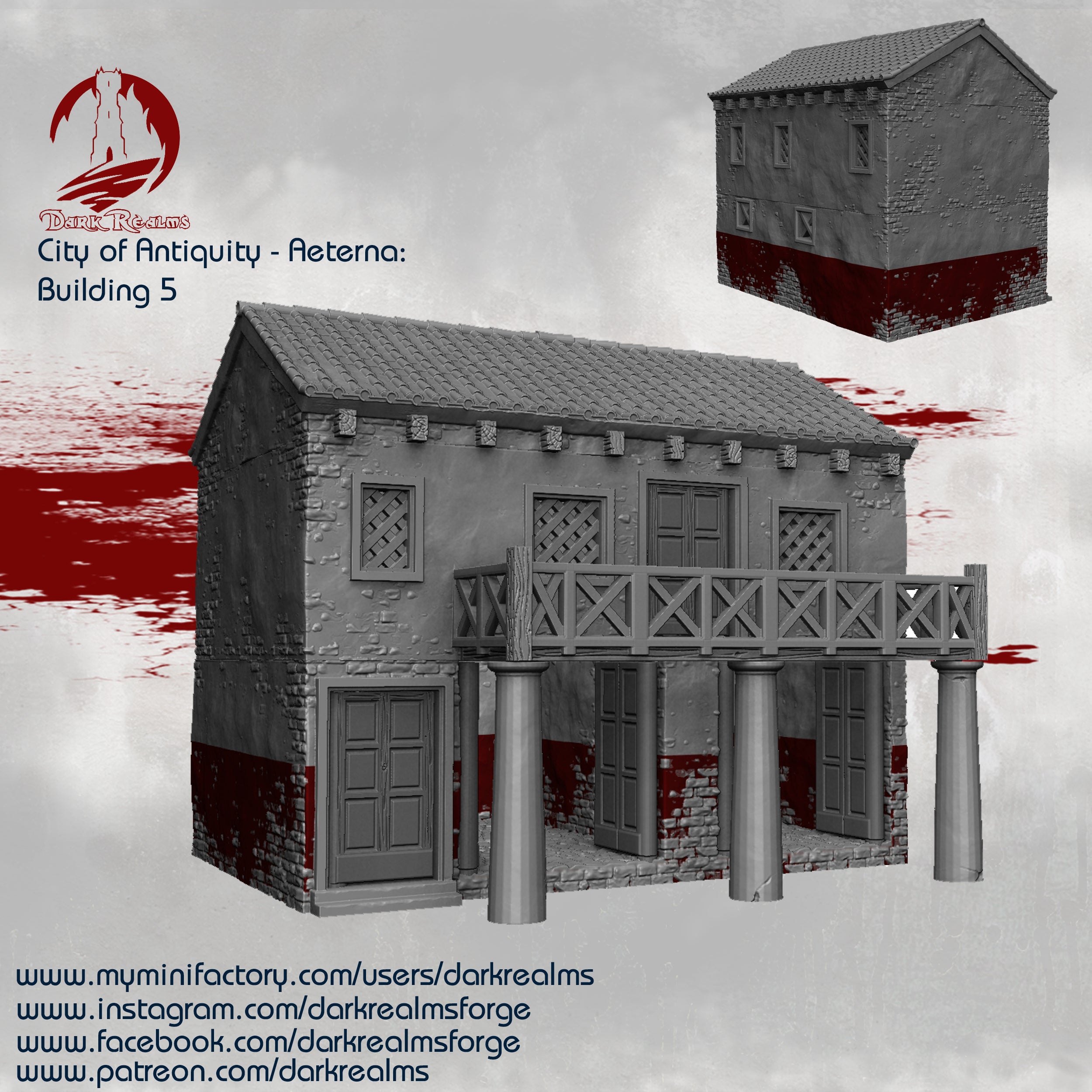 Insulae Building 02 Roman City – WAWBattlefield