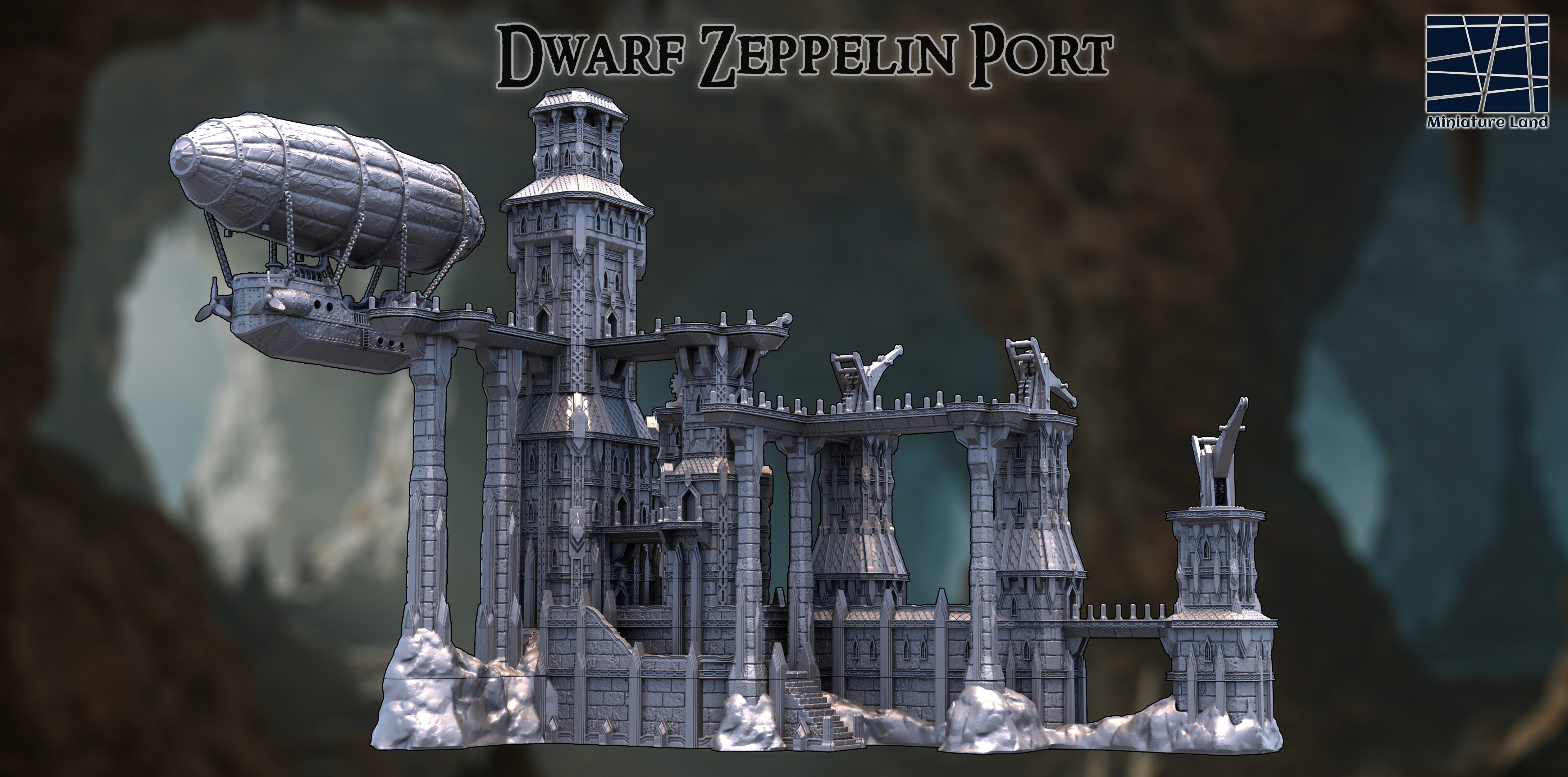 Dwarf Zeppelin Port – WAWBattlefield