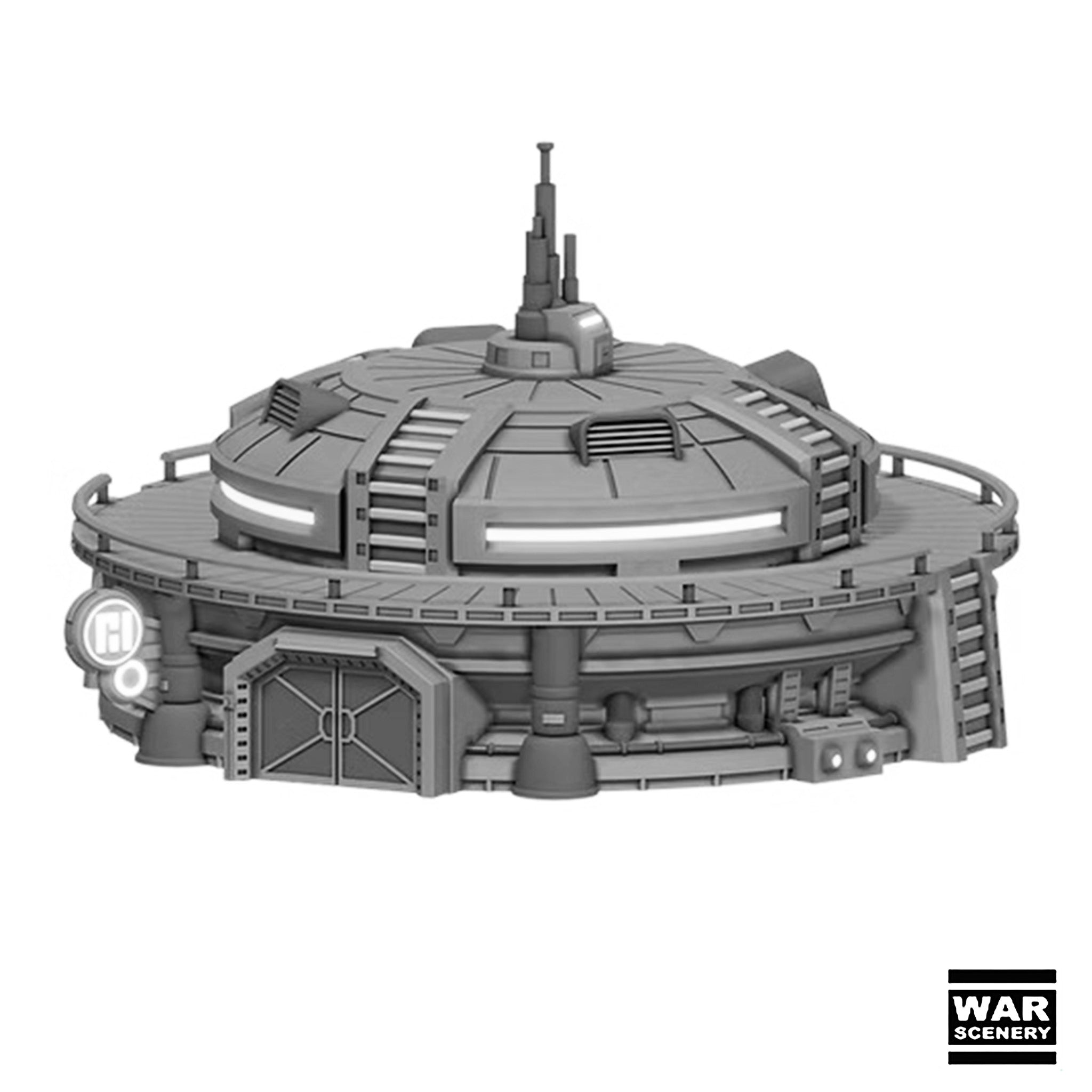 Sci-Fi Power Station – WAWBattlefield