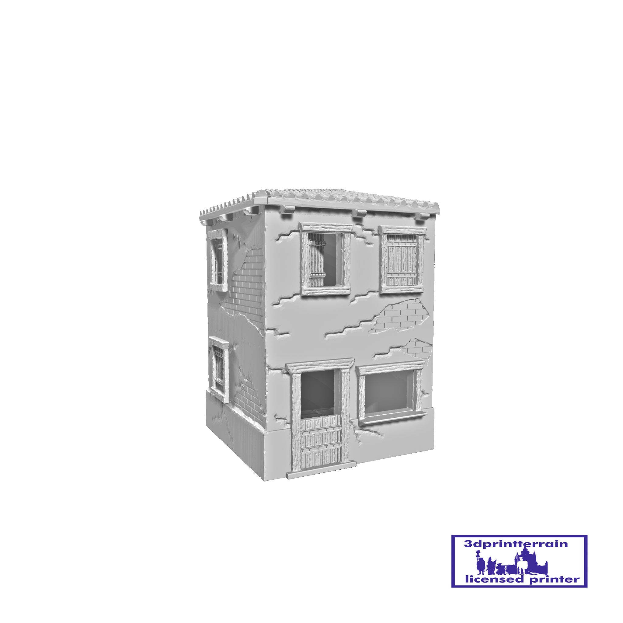 ‌Insulae Building 18 Corner Left Roman City – WAWBattlefield